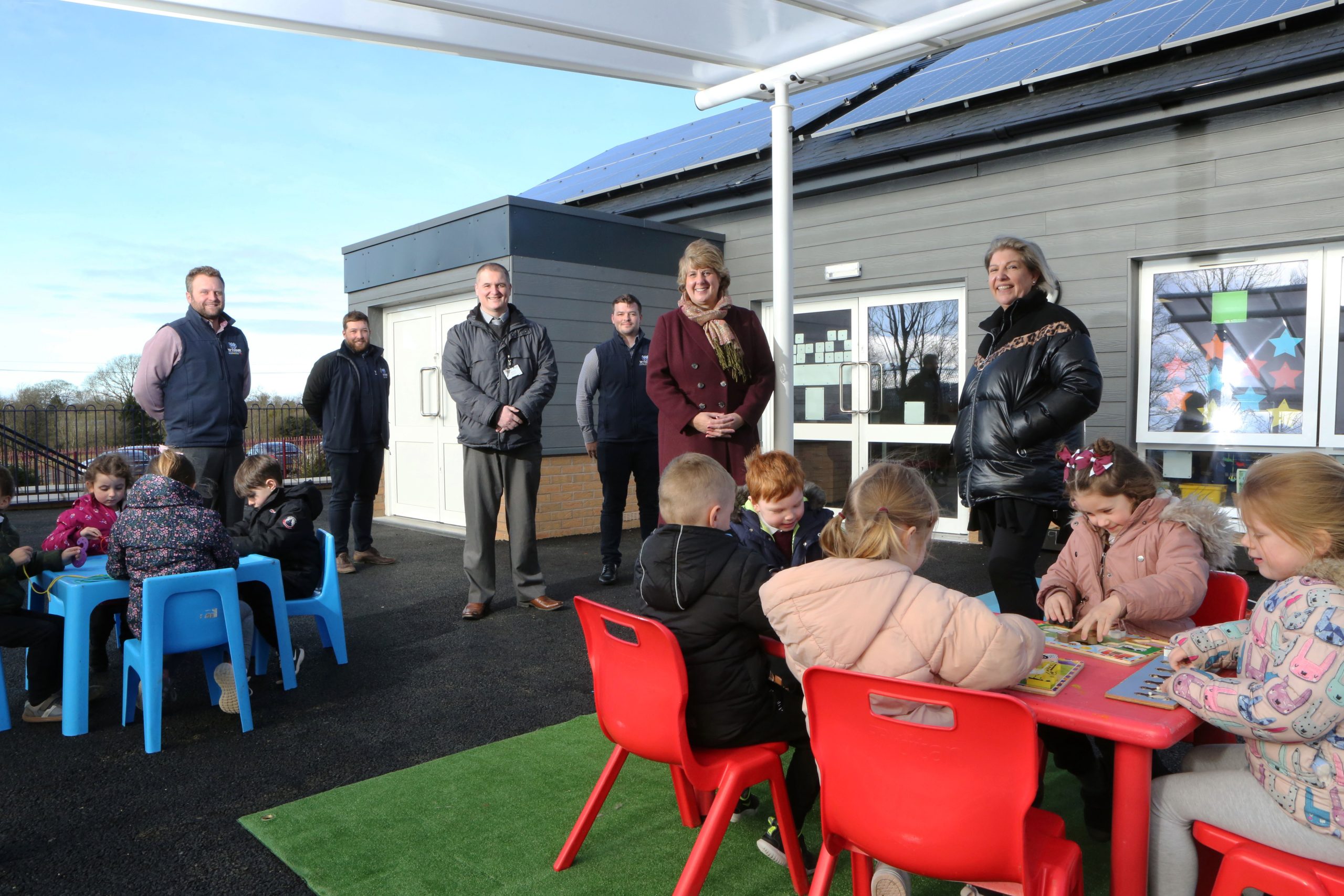 North Wales Construction Partnership | Ysgol Brynffordd project ...